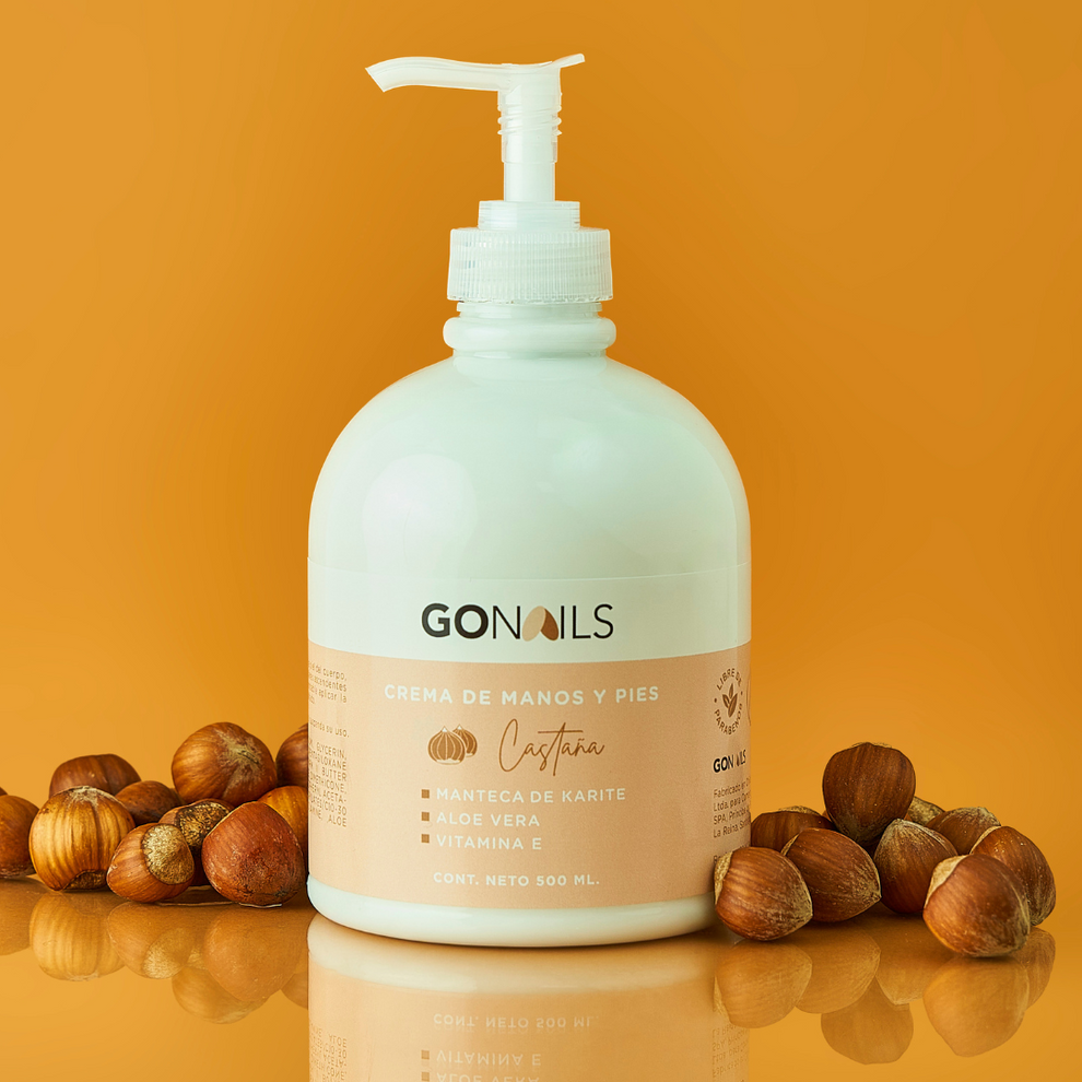 Crema Manos Castaña · Aroma Tostado Otoñal | Go Nails