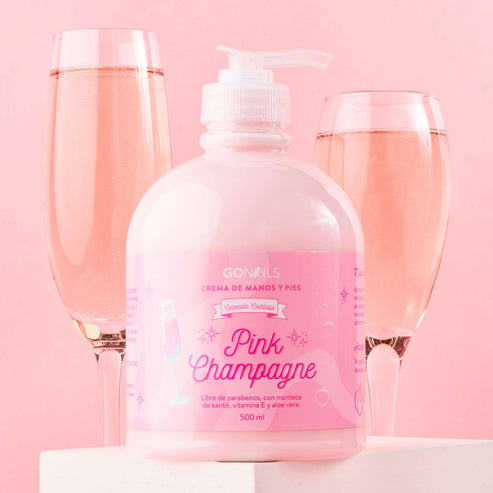 Crema de Manos y Pies Pink Champagne - 50ml y 500ml – Go Nails